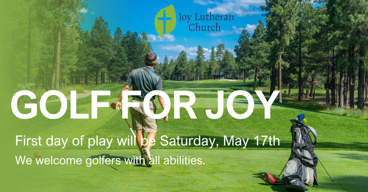 Golf for Joy | Joy Lutheran Church